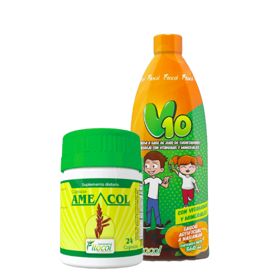 KIT NIÑOS - V10 Y AMECOL – farmacianatural COL